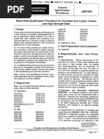 Astm A 366 (A1008) | PDF | Steel | Sheet Metal