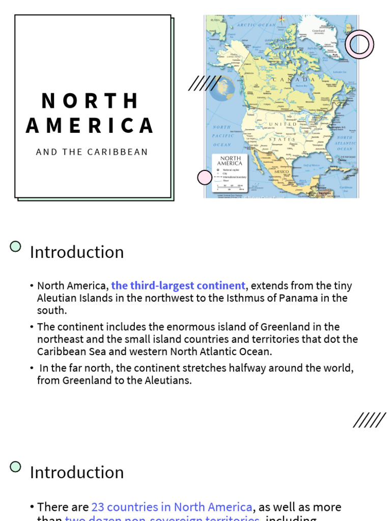 North America Worksheet North America | PDF | North America | Physical