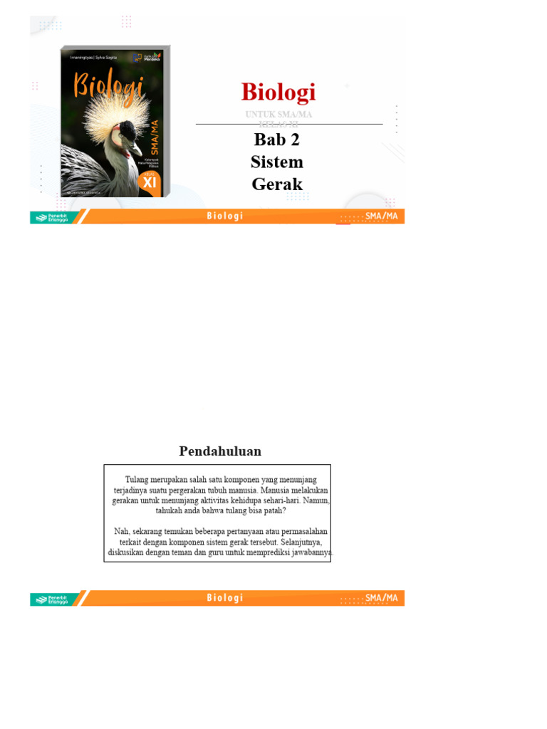 Bab 2 Sistem Gerak | PDF