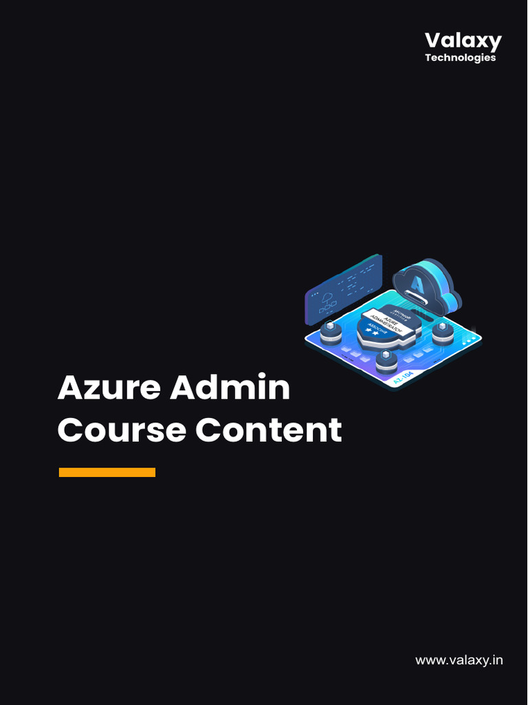 Azure Admin Course Content | PDF | Microsoft Azure | Load Balancing (Computing)