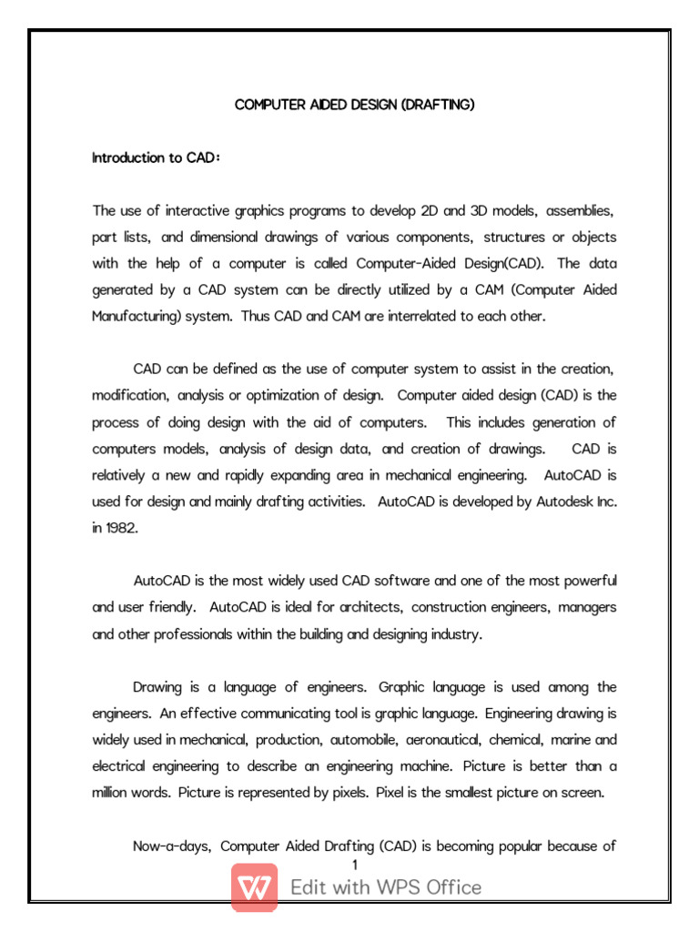 Cad-Cam Lab Manual 2022-23manual | PDF | Computer Aided Design | Finite Element Method