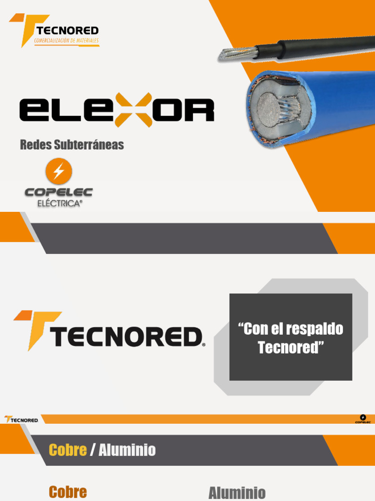 Materiales Tecnored | Descargar gratis PDF | Conductor electrico | Cobre