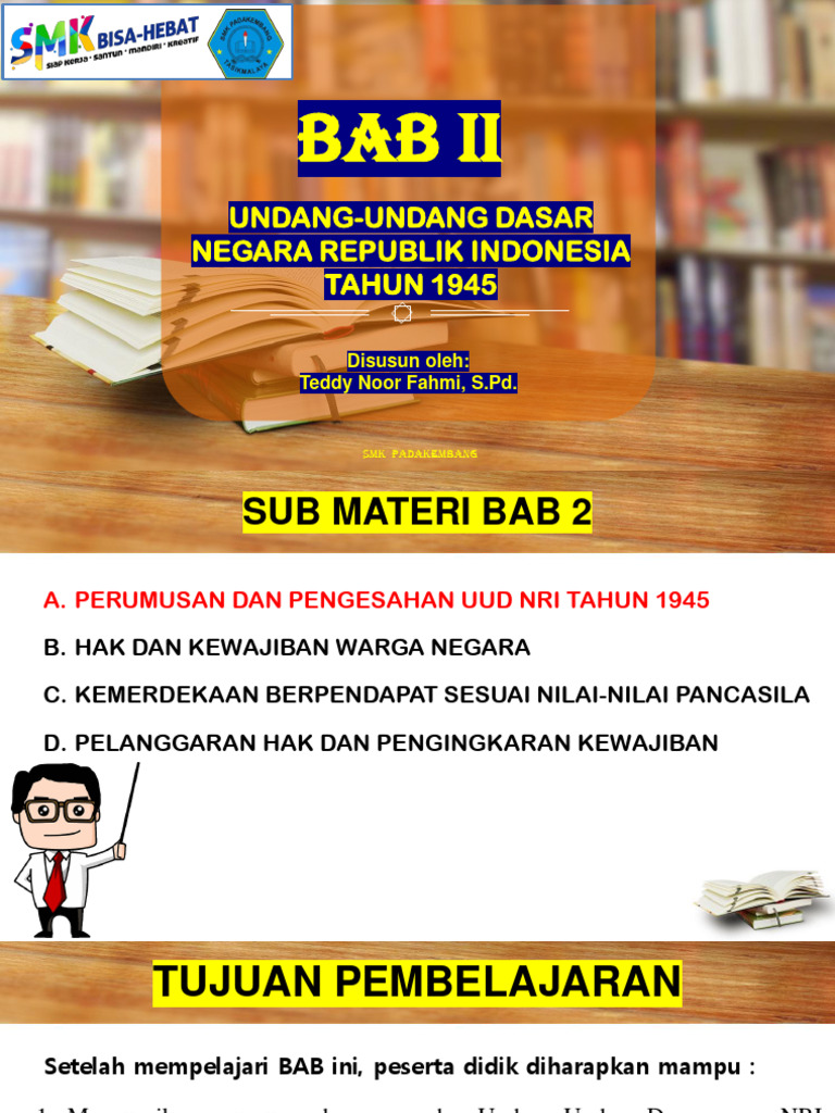 UUD 1945: Perumusan dan Pengesahan | PDF