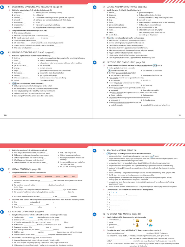 Vocabulary Practice | PDF