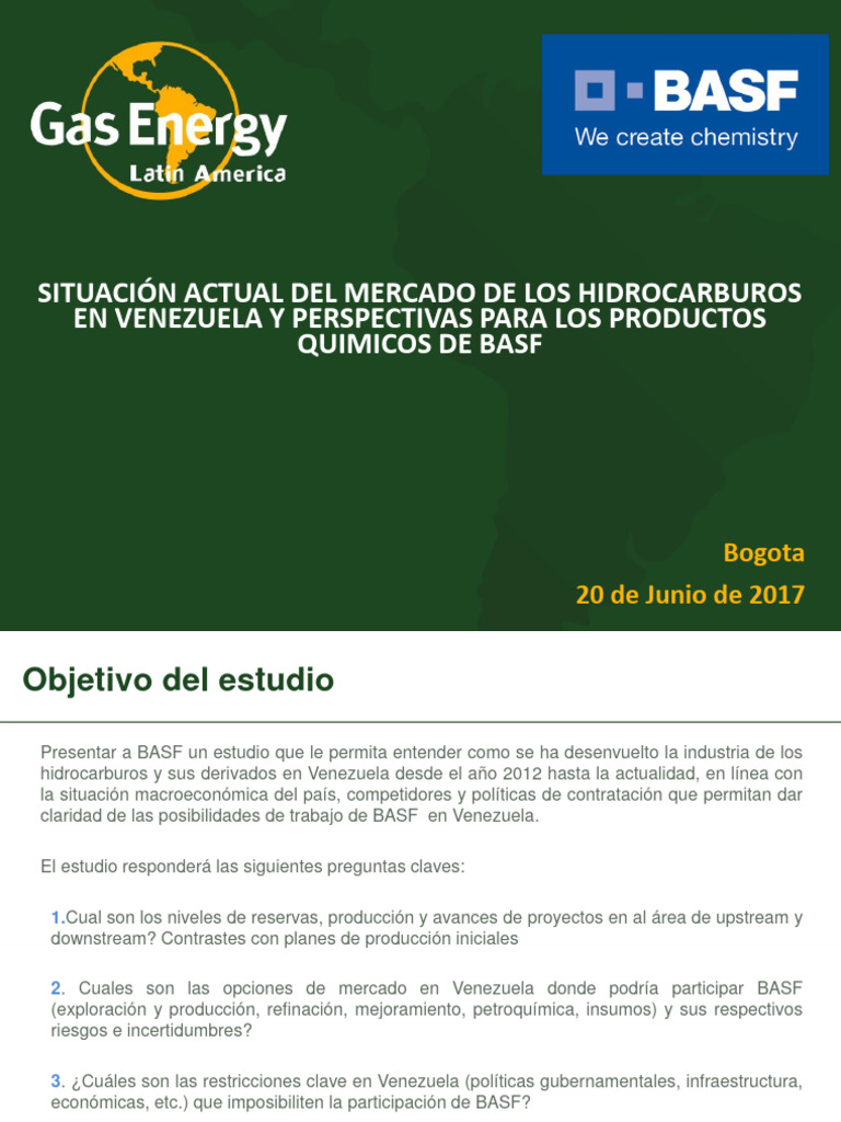 Venezuela BASF | PDF | Petróleo | Venezuela