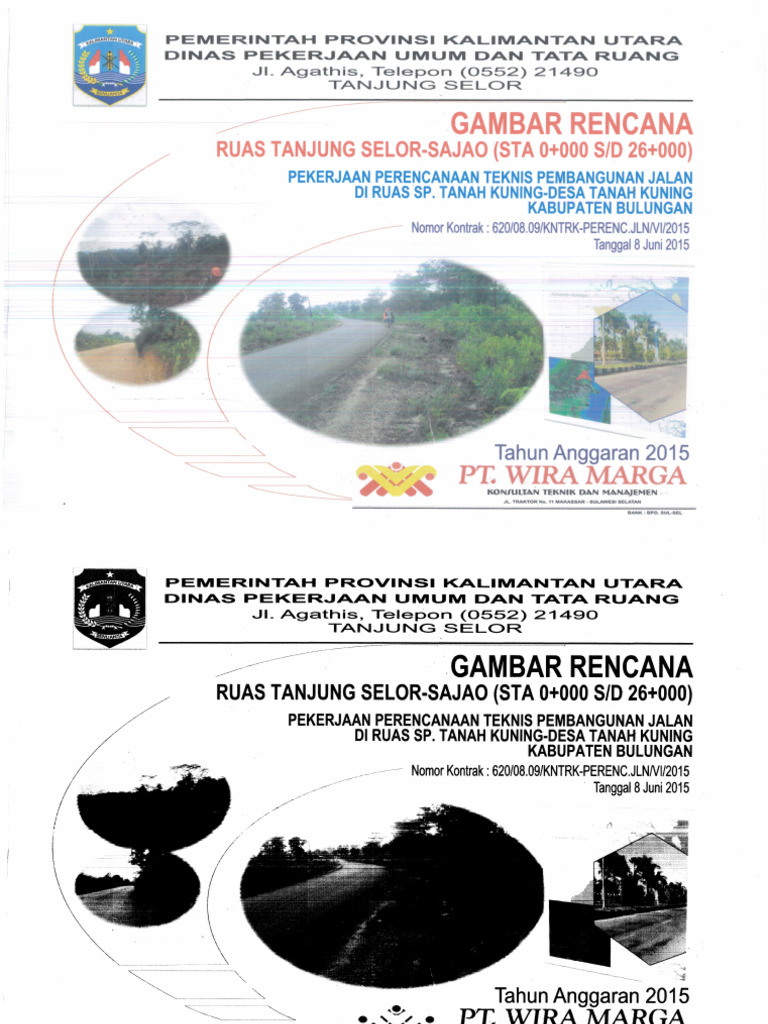 DED - Trans Kalimantan (SP.3 Tanah Kuning - Tanah Kuning) Sajau - Binai ...