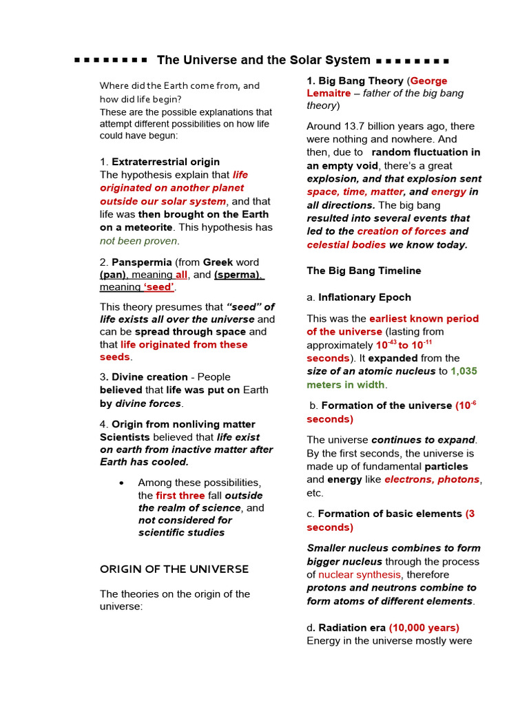 Earth Science Notes | PDF | Minerals | Atmosphere
