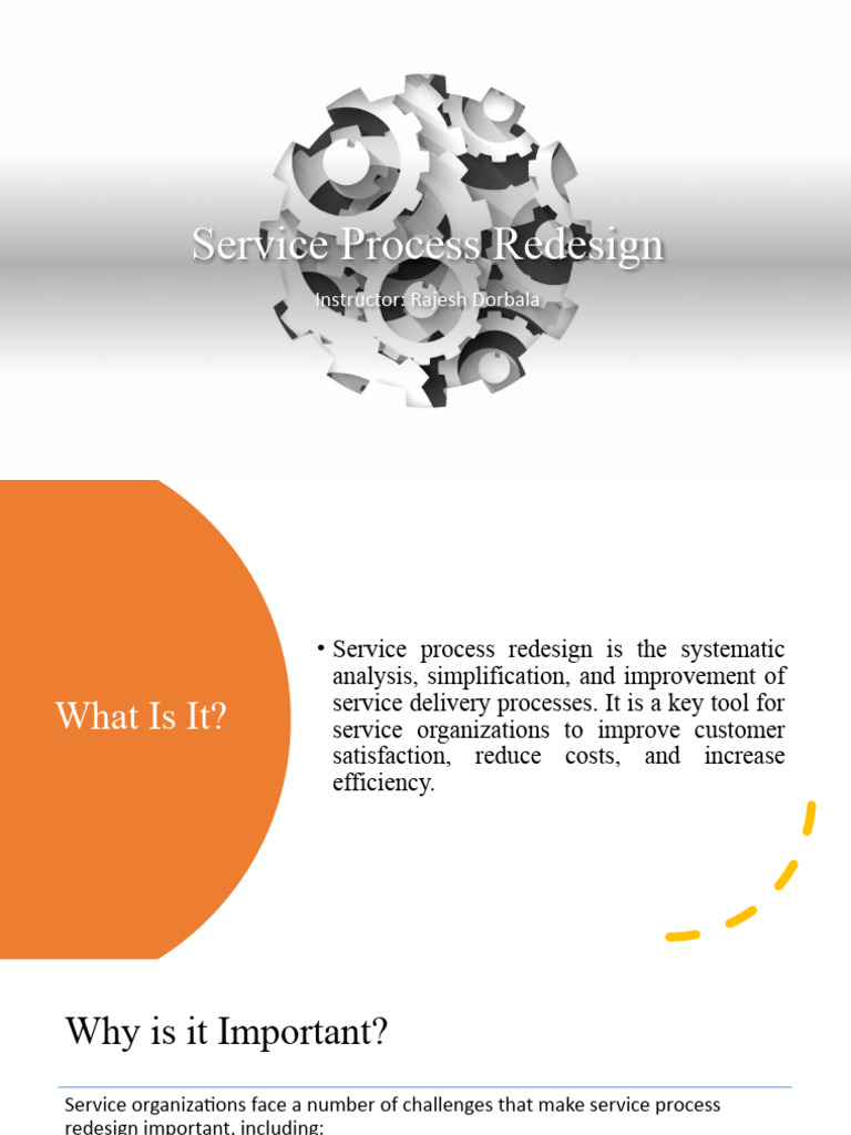 Service Process Redesign | PDF | Innovation | Change Management