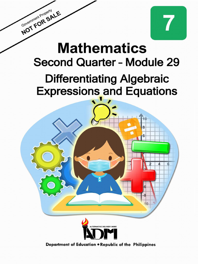 Math7 q2 Mod29 v3 | PDF | Equations | Variable (Mathematics)