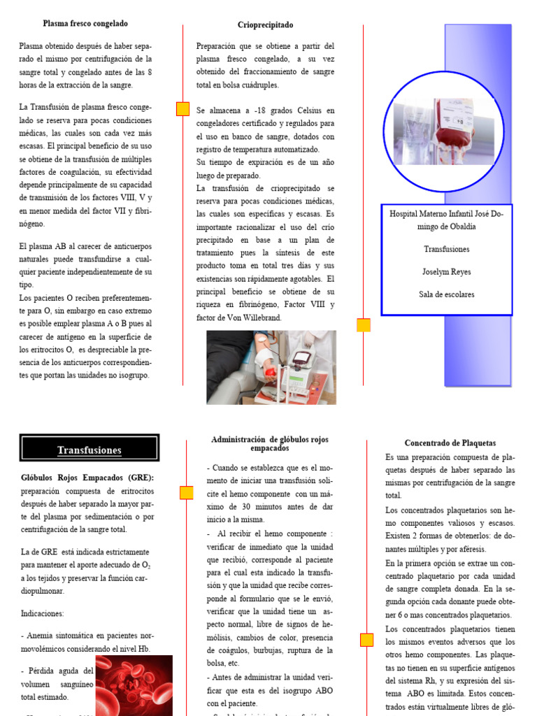 Transfusion Es | PDF | Sangre | Transfusión de sangre