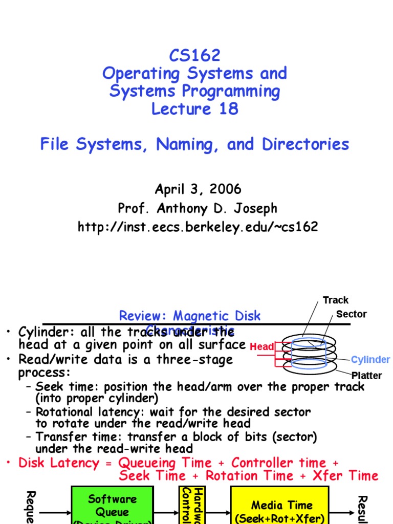 Lec18 Filesystems | PDF | File System | Computer File Lec18 Filesystems | PDF | File System | Computer File