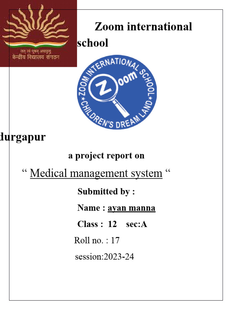 Ayan Ip Project Hospital Management | PDF | My Sql | Software Engineering