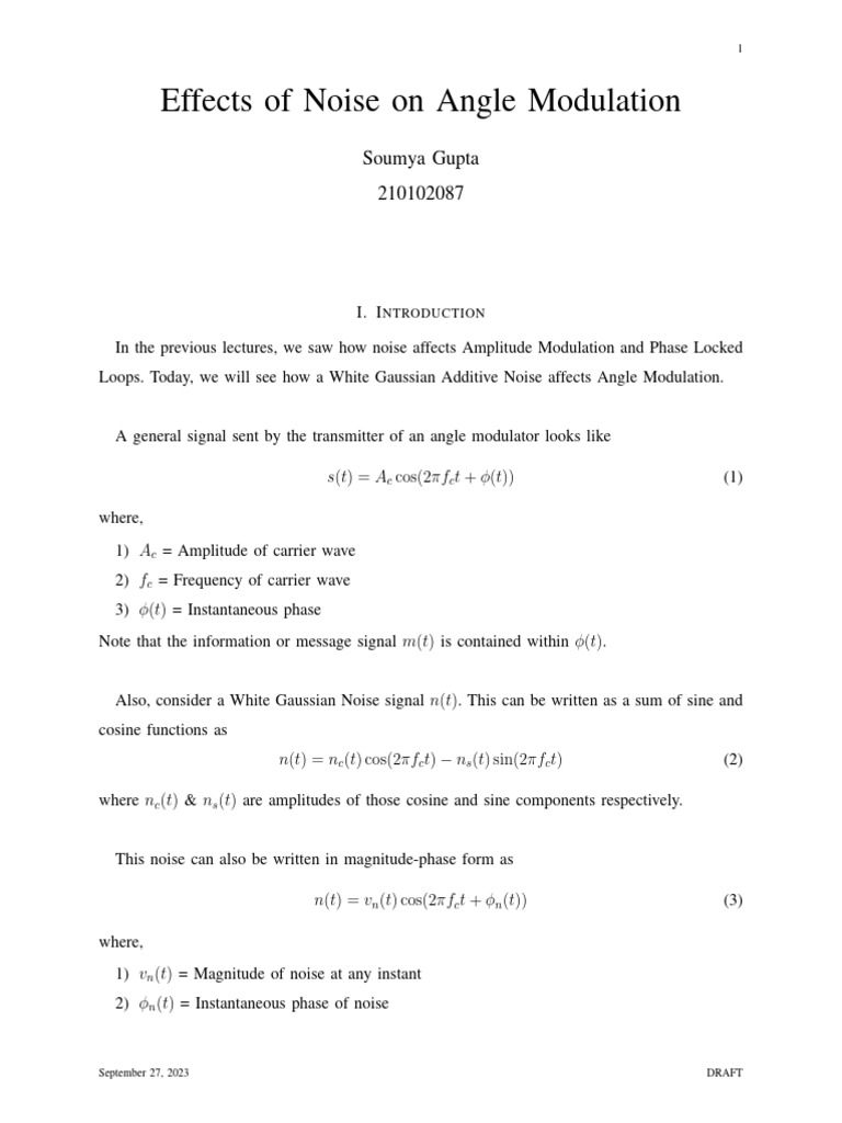 Lec31 - 210102087 - SOUMYA GUPTA | Download Free PDF | Modulation | Computer Engineering