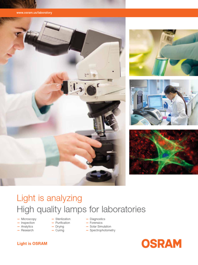 Laboratory Lamps US Version (En) | PDF | Light | Electrical Equipment