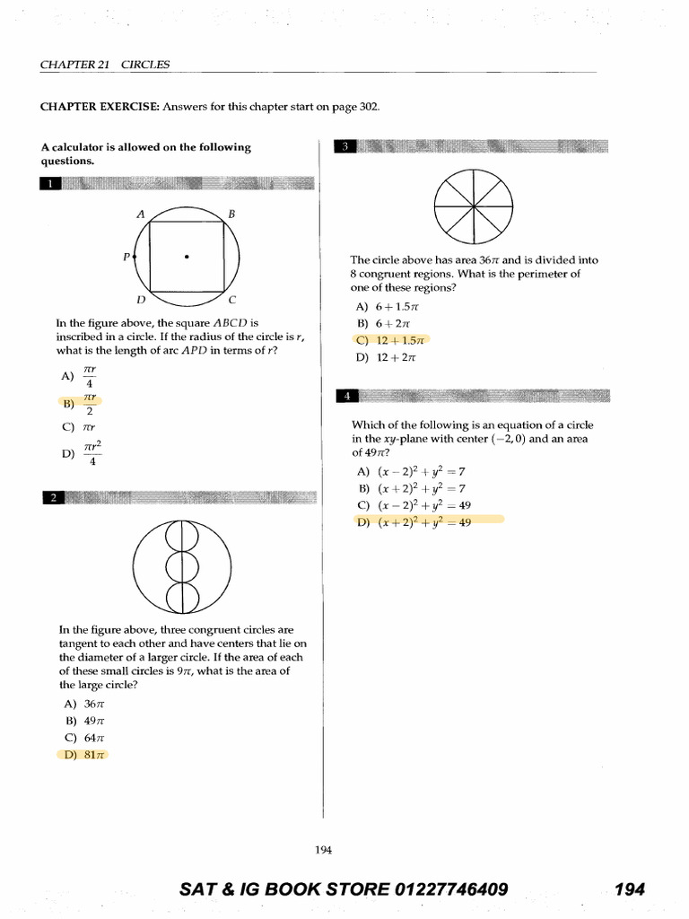Session BTVN Nguyễn Phương Linh | PDF | Circle | Area