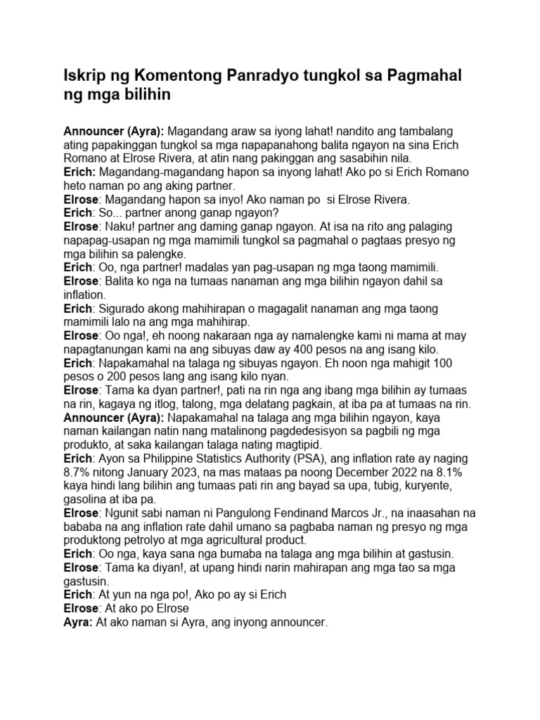 Filipino Script | PDF