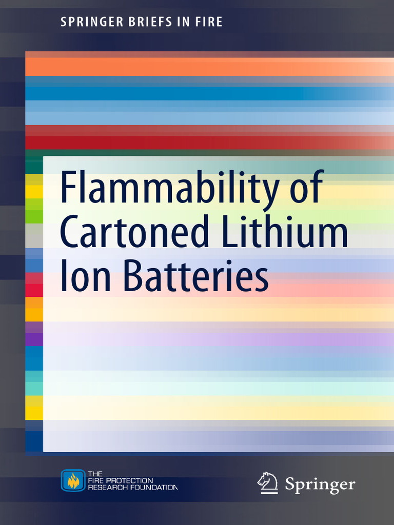 Flammability Lithium Ion | PDF | Lithium Ion Battery | Rechargeable Battery