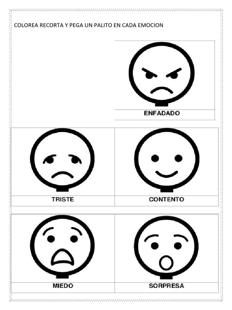 Actividades Creativas para Expresar Emociones | PDF