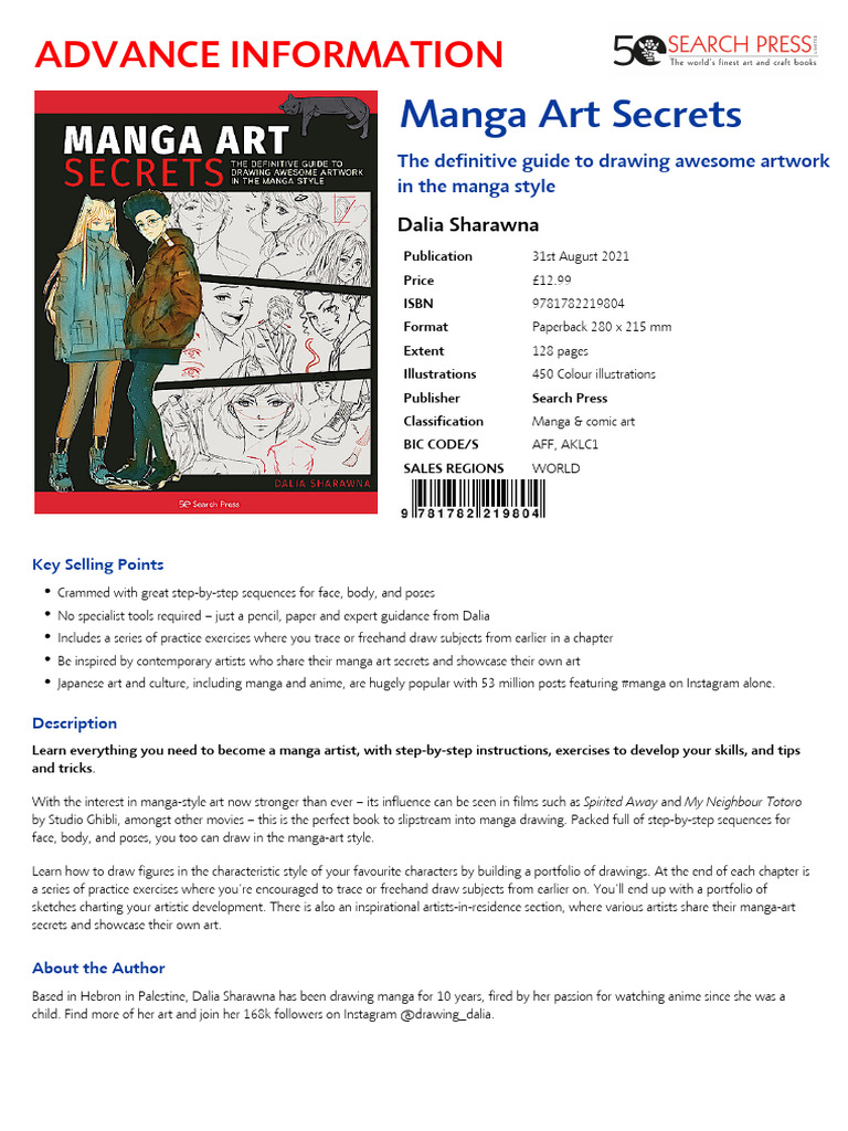 Manga Art Secrets | PDF | Manga | Anime