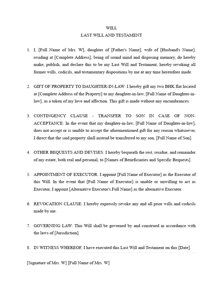 Will & Deed | Download Free PDF | Will And Testament | Environmental Law