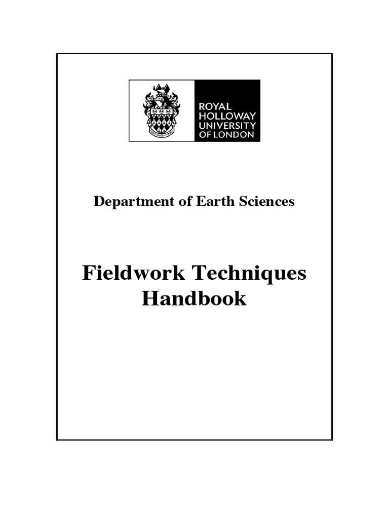 Fieldwork Techniques Handbook | PDF | Geology