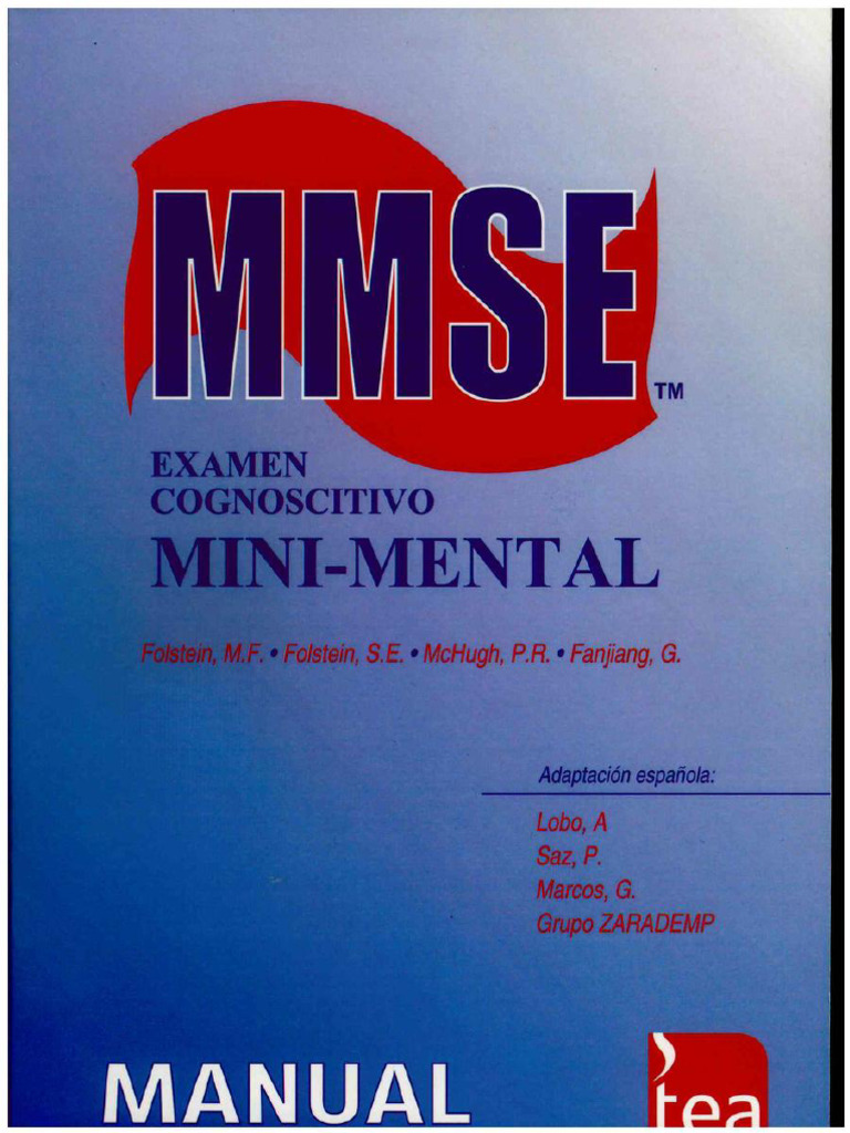 Minimental Manual | PDF
