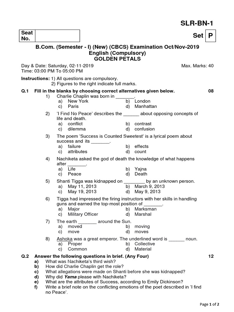 BCOM ALL - Compressed 29012020 | PDF