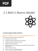 Exploring Bohrs Model of The Atom-Activity Sheet | PDF | Electron | Atoms