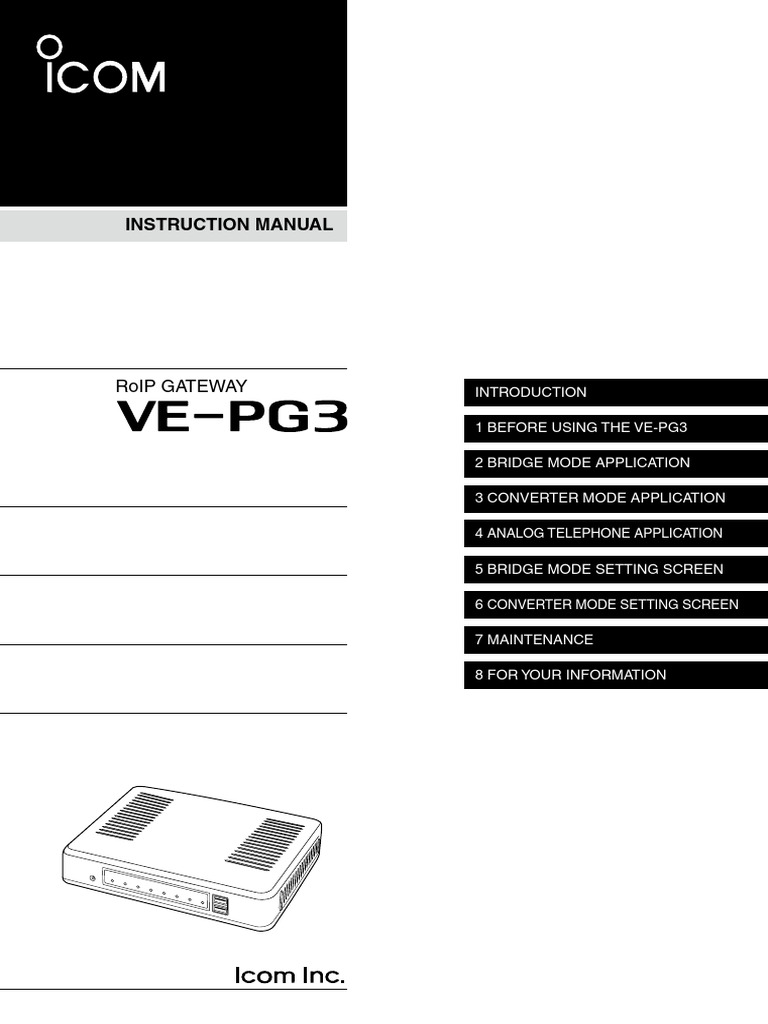 Ve-Pg3 Im Eng 4 | PDF | Radio | Computer Network