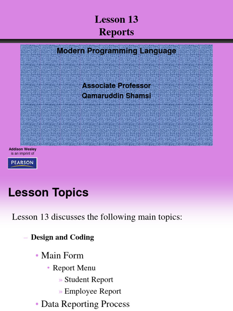 Lesson 13 | PDF
