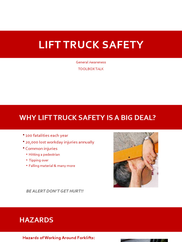 Lift Truck Safety | PDF