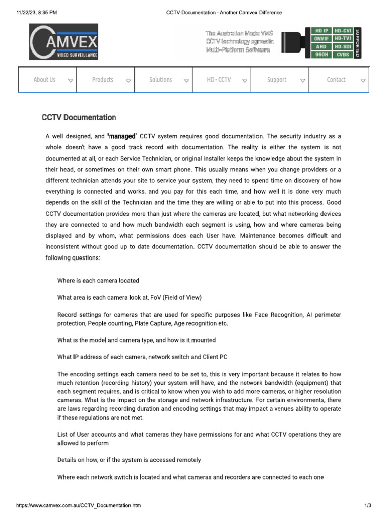 CCTV | PDF