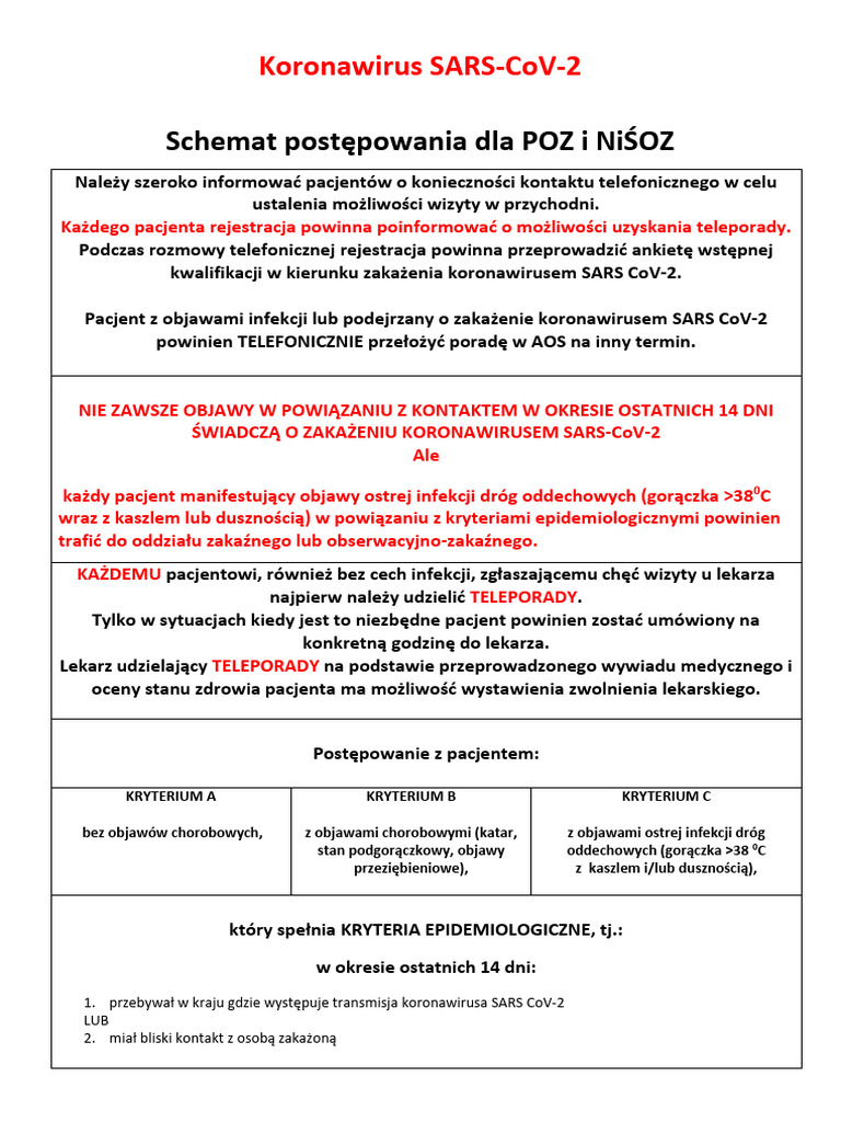 Schemat Dla POZ Wersja Ostateczna Kolor | PDF