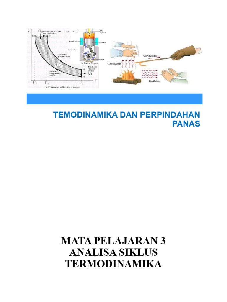 Analisis Siklus Termodinamika Pada Pembangkit | PDF