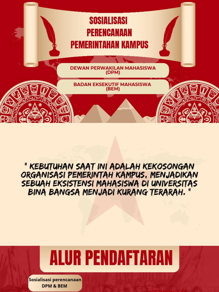 SOSIALISASI TENTANG PERENCANAAN PEMERINTAHAN KAMPUS Dewan Perwakilan ...