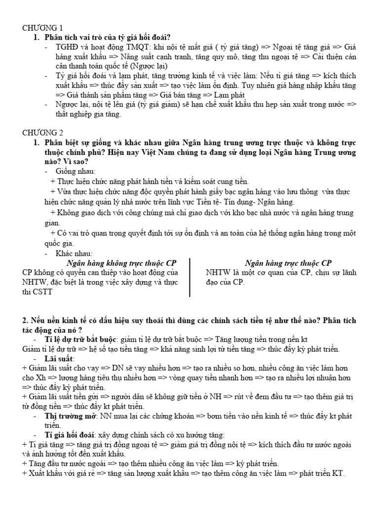 Ôn Tập TCTT | PDF