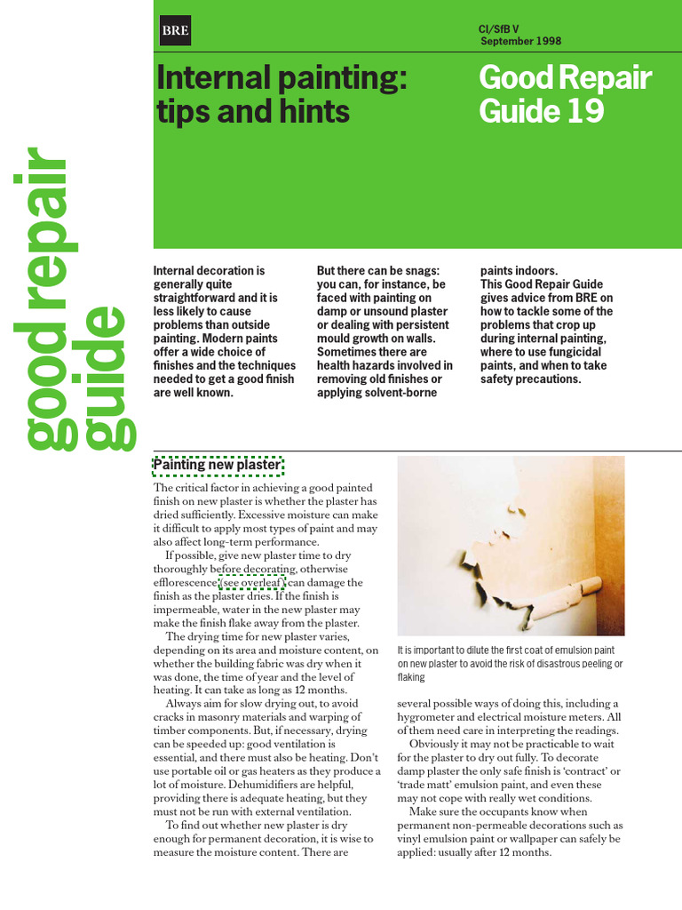 GRG 19 | PDF | Paint | Plaster