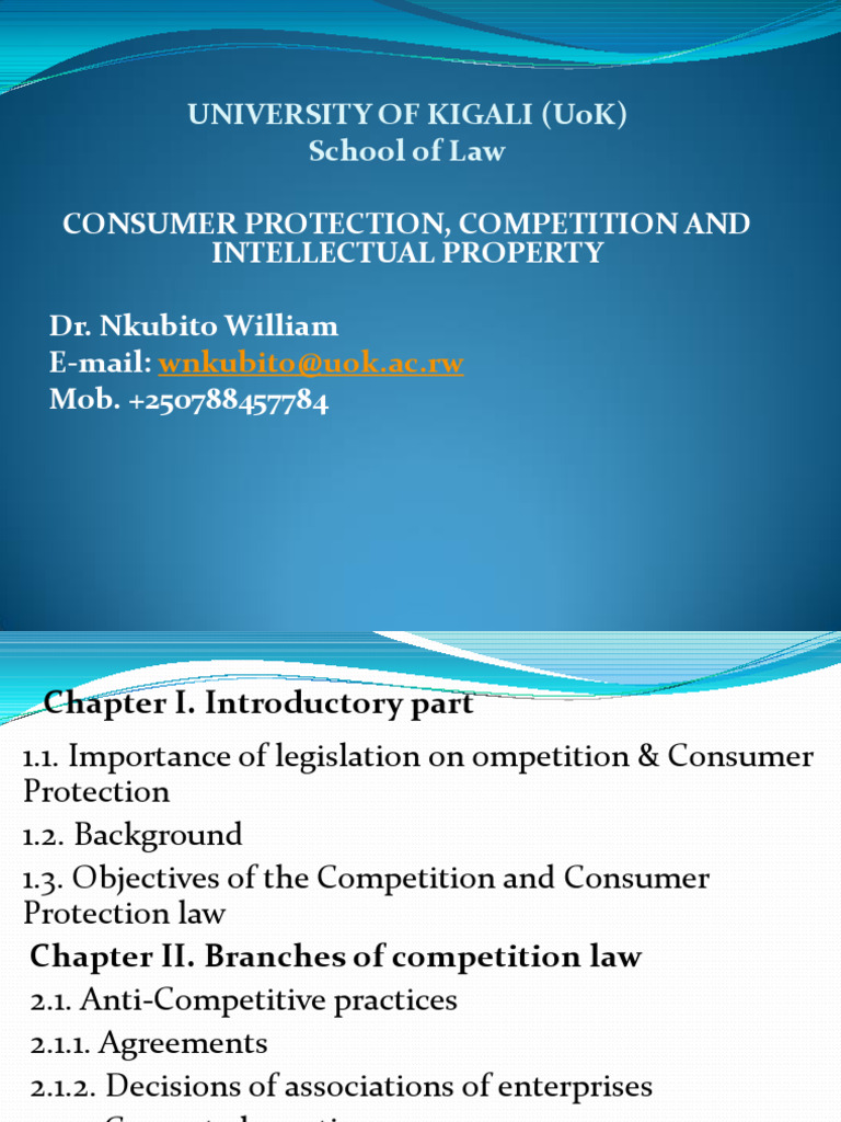 Presentation Consumer Protection Day 1 8 | PDF | Competition Law ...