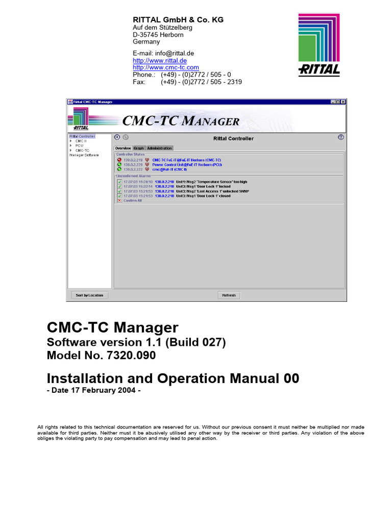 CMC Manager | PDF | Java (Software Platform) | Computer Network