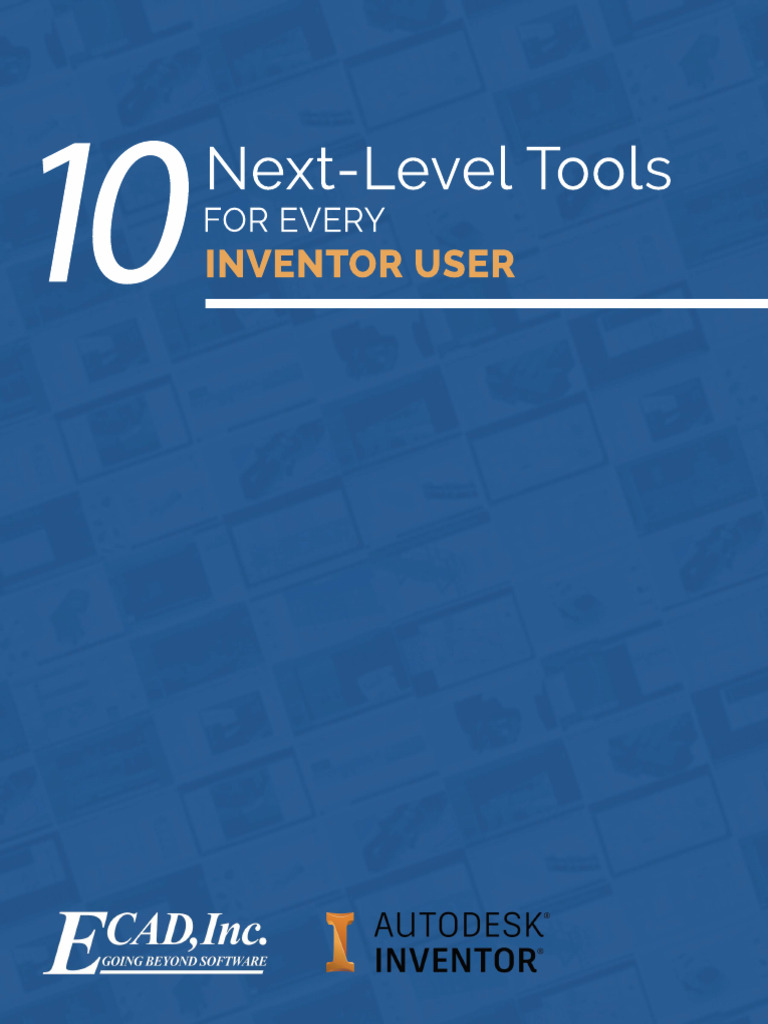 10 Next Level Tools For Every Inventor User E Book by ECAD | PDF | Auto ...