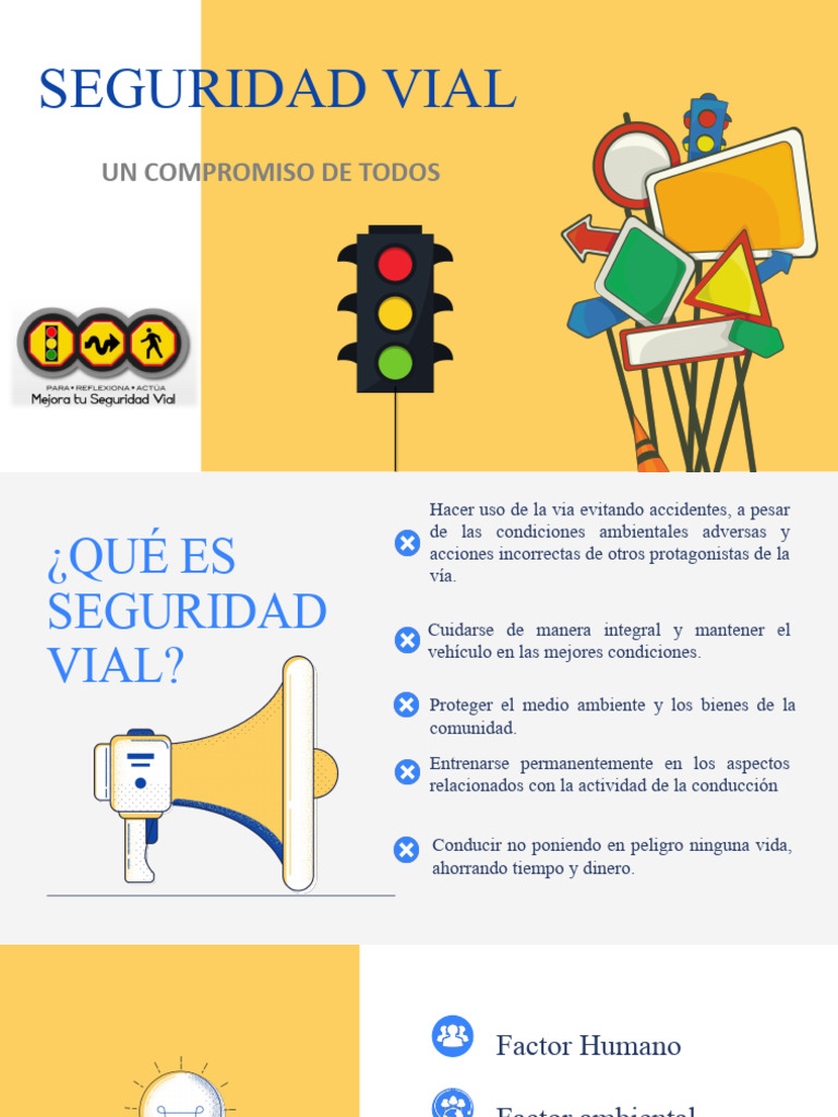 Seguridad y seคalizacion vial | PDF | Seguridad vial | Peatonal