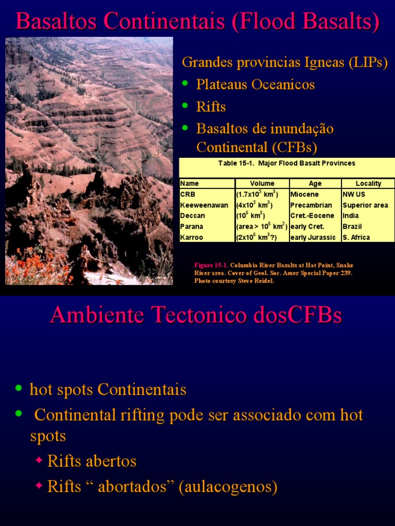 Geology of Flood Basalt Provinces | PDF | Basalt | Earth Sciences