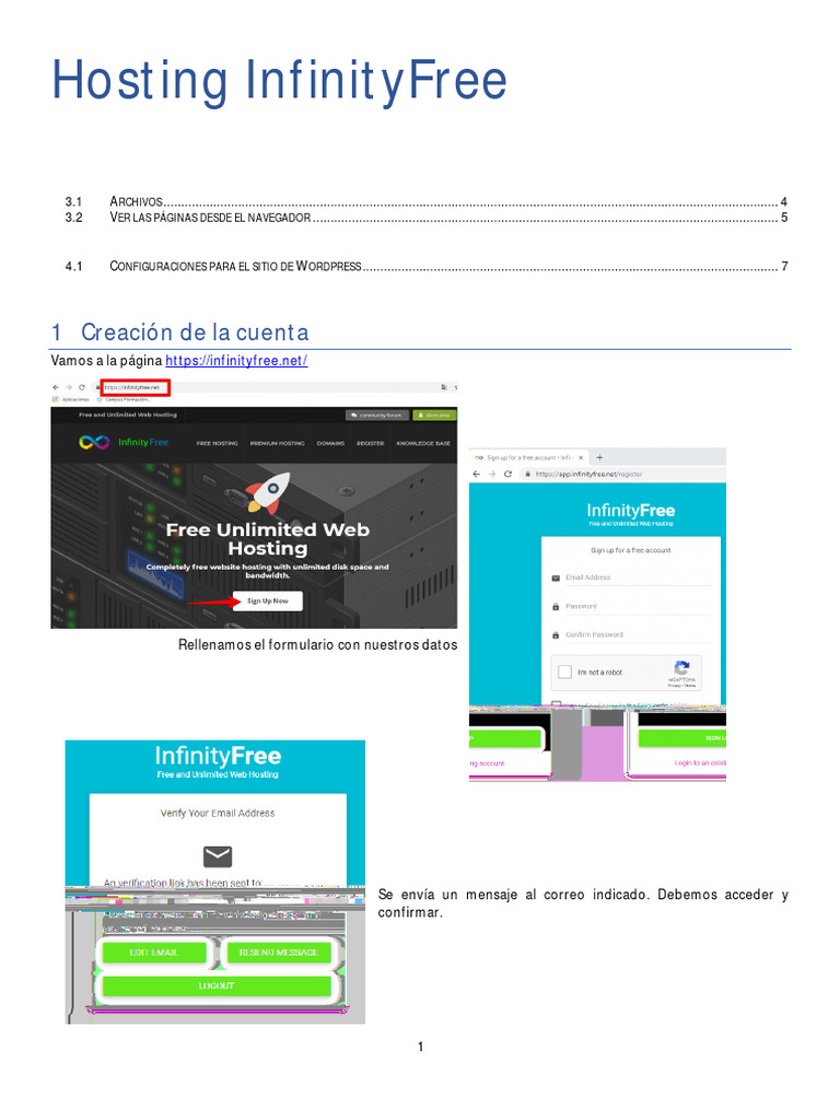 28.hosting Infinityfree | PDF | Word Press | Archivo de computadora