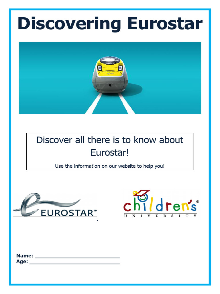 Cu Discovering Eurostar 08-02-16 | PDF | Foreign Language Studies