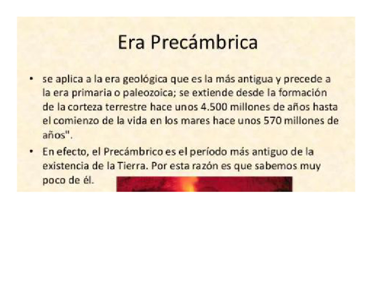 Precambica Descripcion | PDF