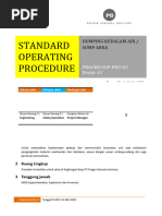 SOP-PRD-004 Dumping Dan Pembuatan Disposal | PDF