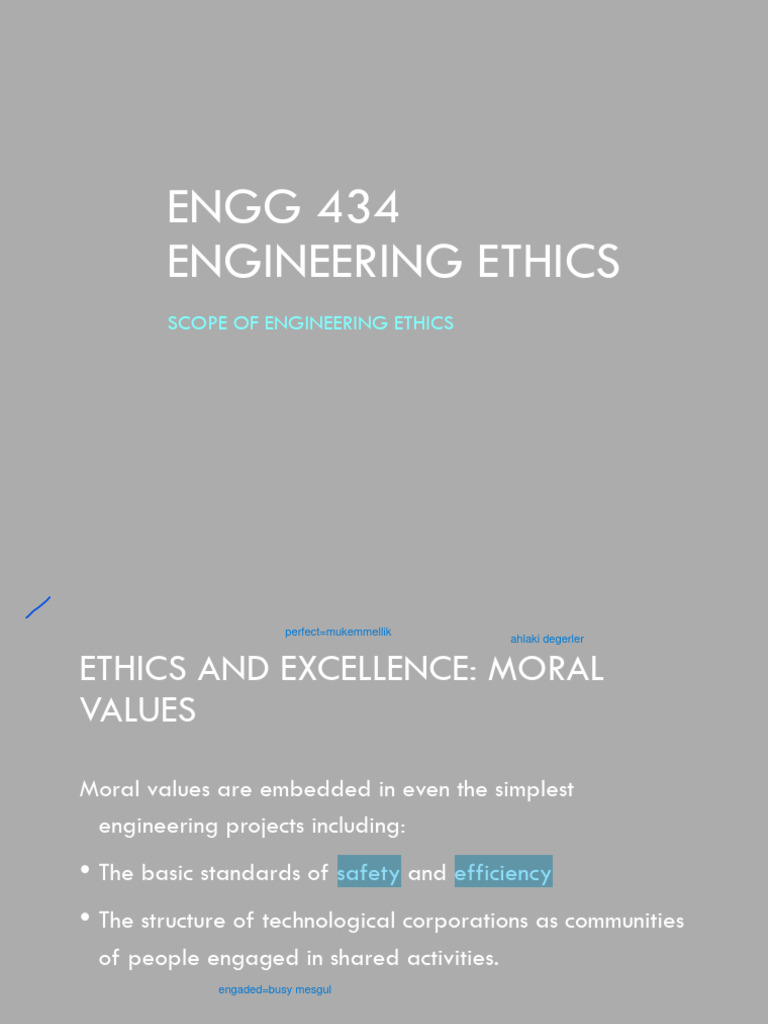 Engineering Ethics Essentials | PDF | Morality | Engineering