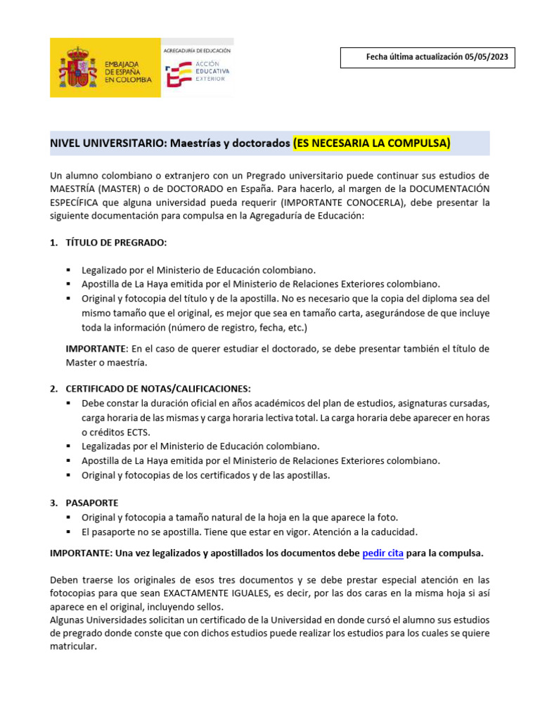 Maestr As y Doctorados - Cleaned | PDF