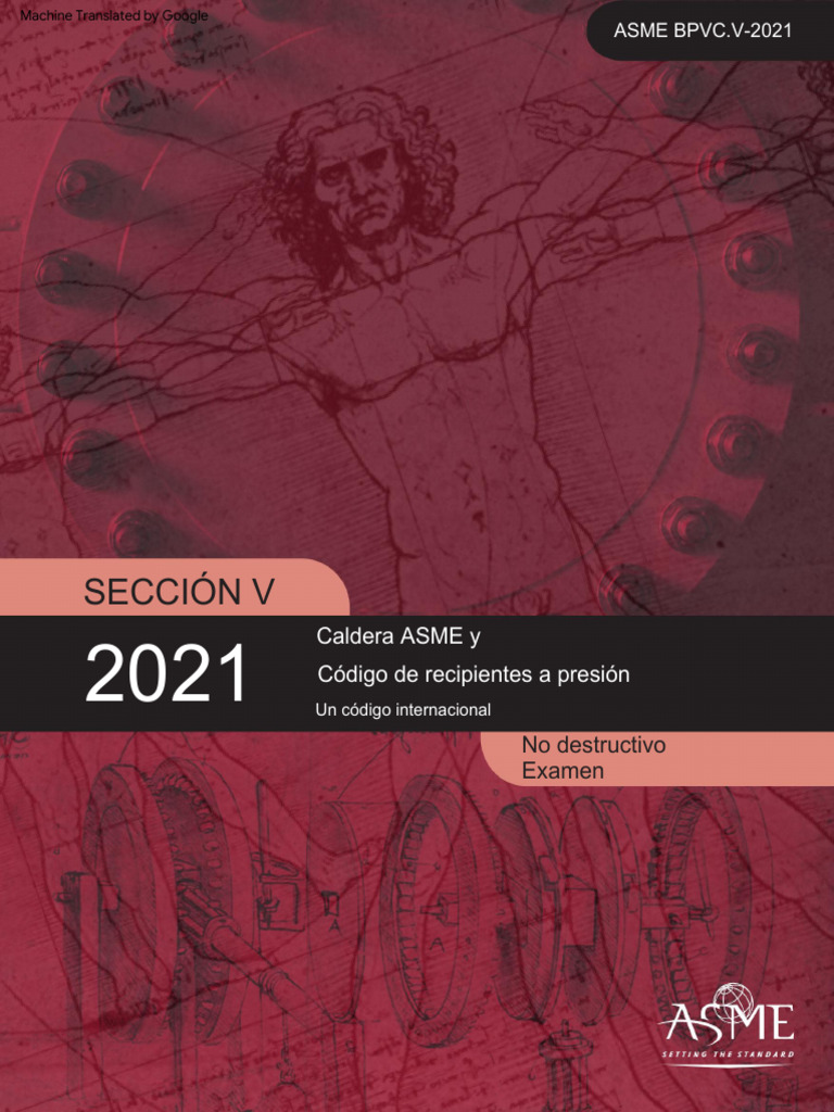 Asme BPVC 2021 Section V PT | PDF | Patentar | Ingeniería