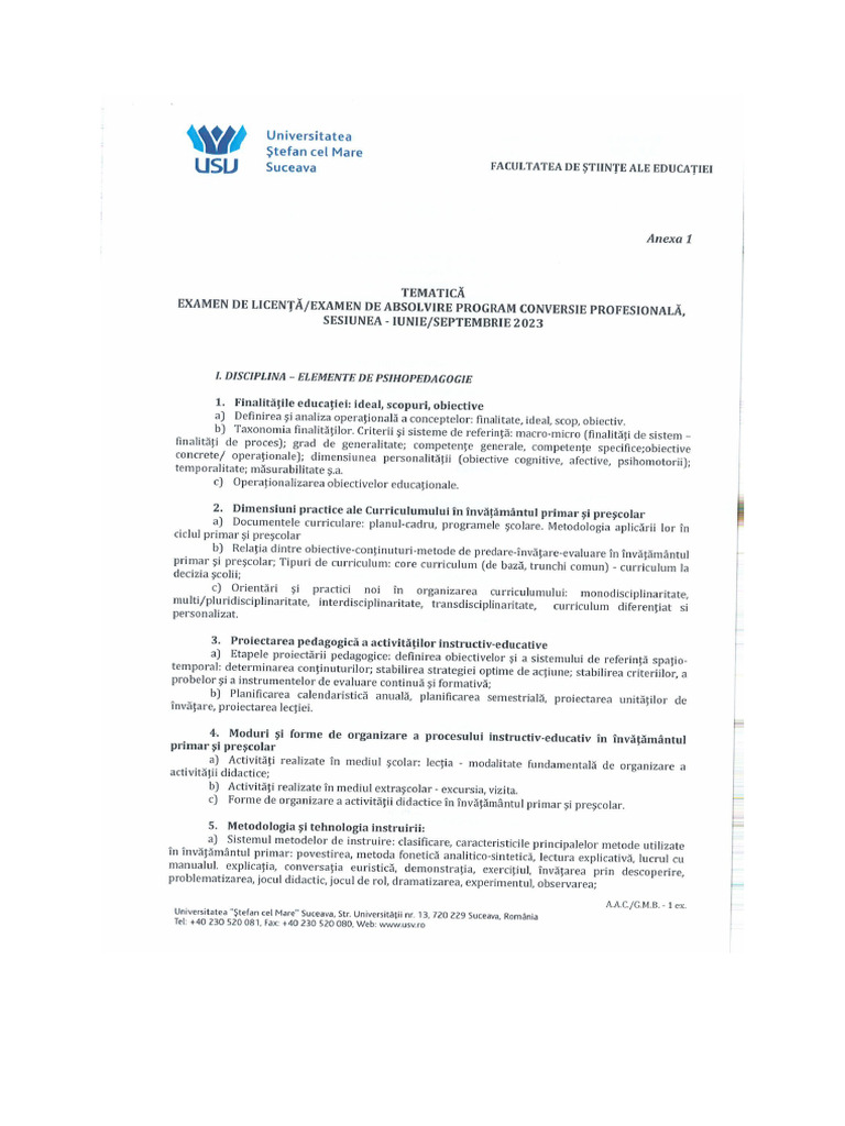 Tematica Licenta | PDF